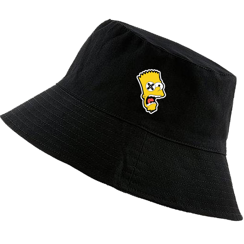 Chapéu bucket hat unissex Bart Os simpsons série de animação boné ...