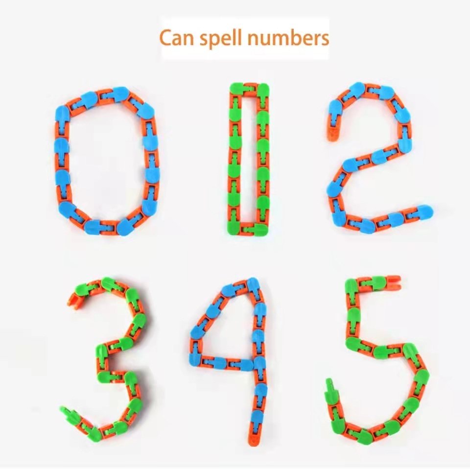 BRINQUEDO ANTISTRESSE FIDGET SNAKE TRACK! | Shopee Brasil