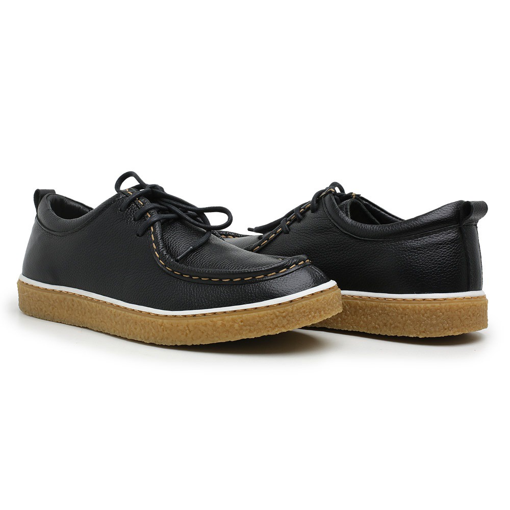 Tenis Sapato Casual Idealle Cacareco Masculino 100% Couro Legítimo ...