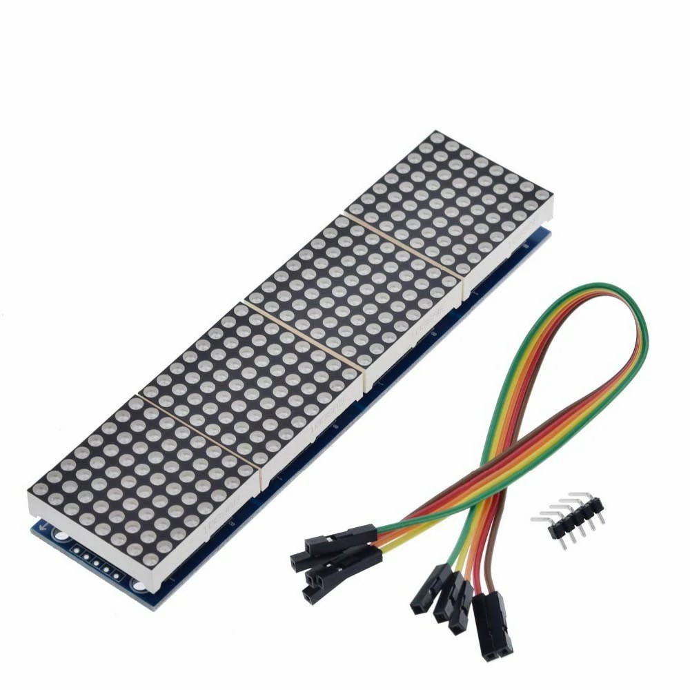 Display Modulo Matriz De Led 8x32 Com Chip Max7219 Arduino | Shopee Brasil Display Modulo Matriz De Led 8x32 Com Chip Max7219 Arduino | Shopee Brasil