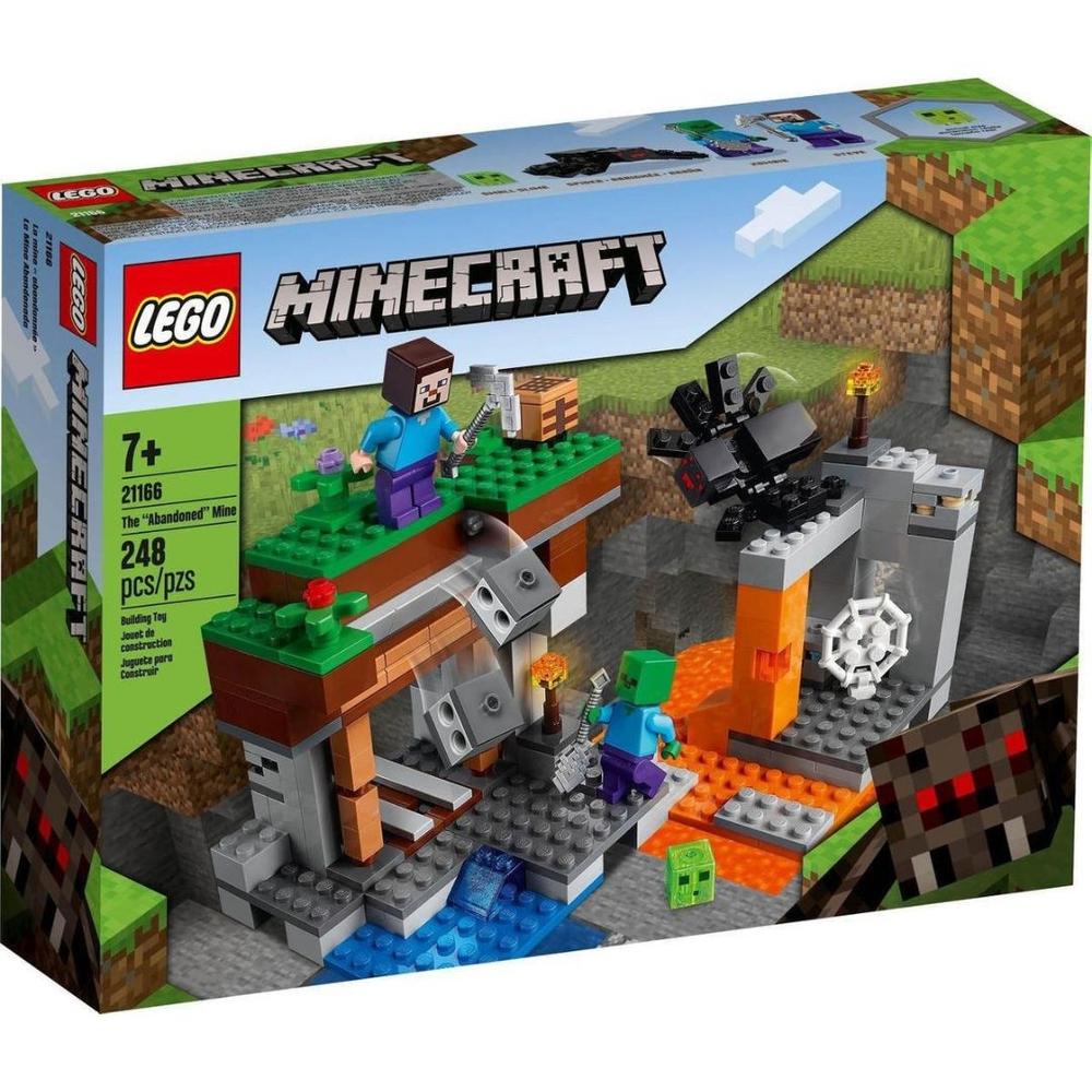 Lego Minecraft - A Mina Abandonada | Shopee Brasil