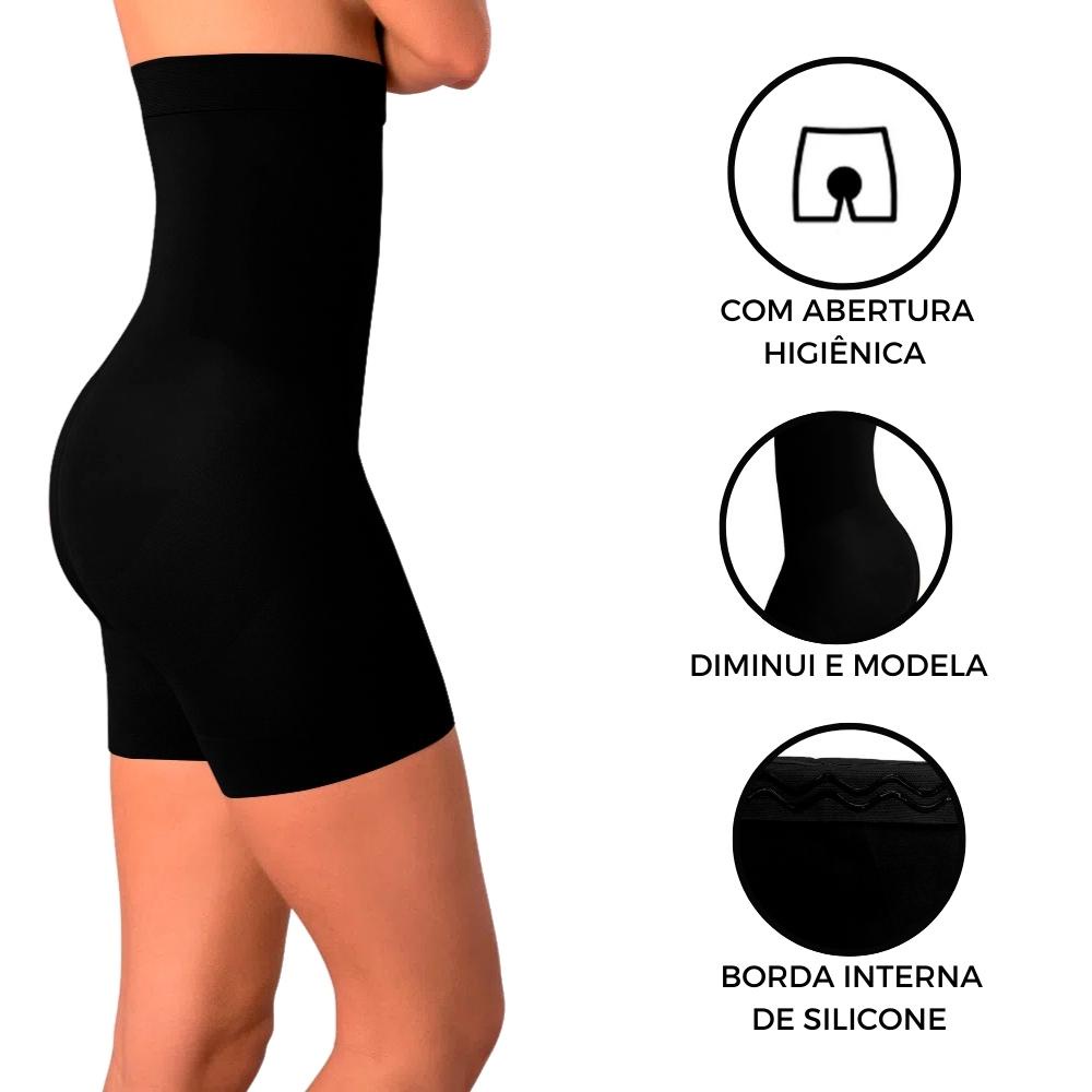 Short Lupo Loba Slim Modelador Com Borda De Silicone | Shopee Brasil