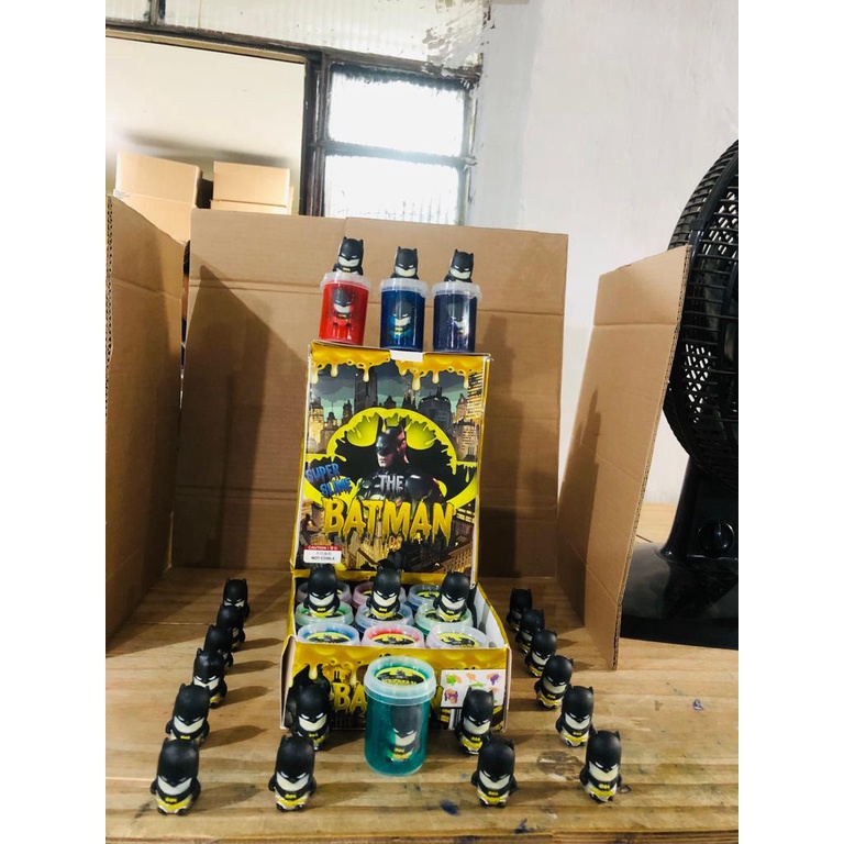 Slime Batman Com Glitter + Boneco Surpresa | Shopee Brasil