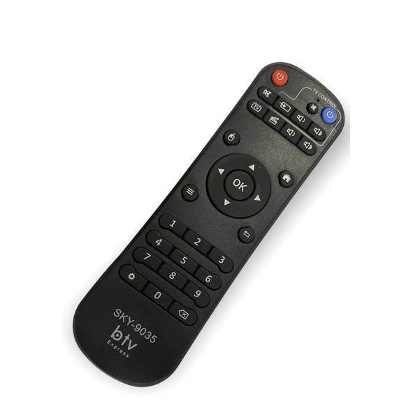 Controle Remoto compatível para BTV X - B10 2.4G e btv express | Shopee ...