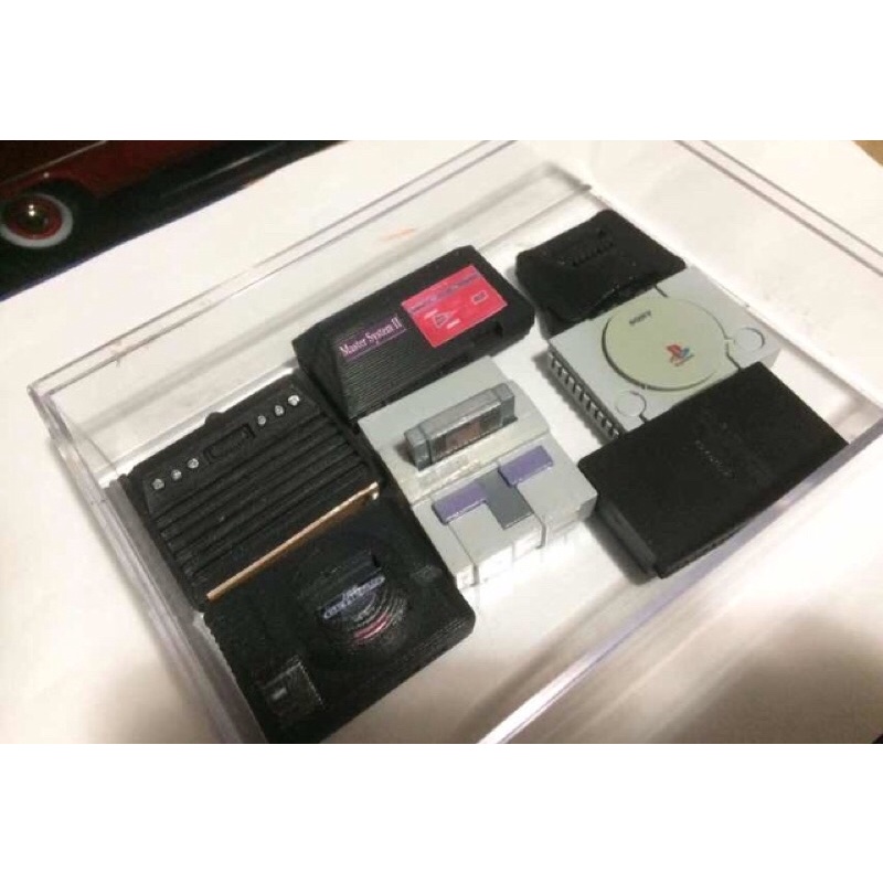 lote de miniaturas de consoles vídeo games master system mega drive ...