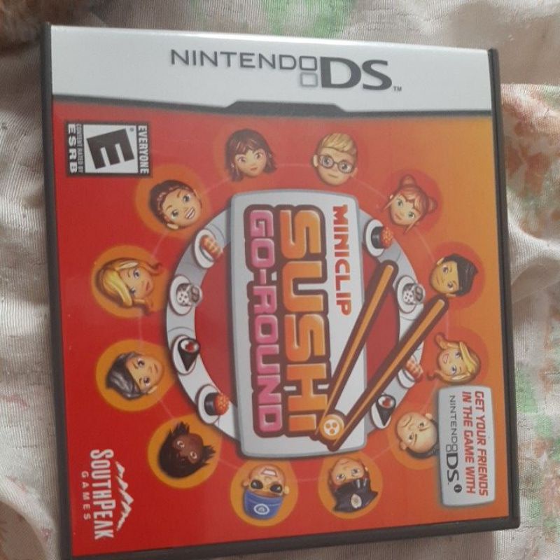 Jogo Nintendo DS Miniclip Sushi Go-Round | Shopee Brasil