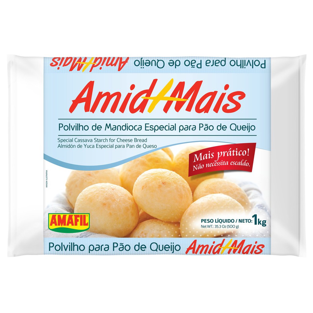 Amid+Mais Polvilho Especial para Pão de Queijo | Shopee Brasil