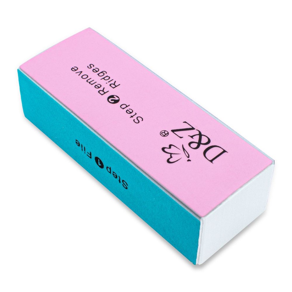 Lixa bloco polidora de unhas naturais - 4 passos | Shopee Brasil