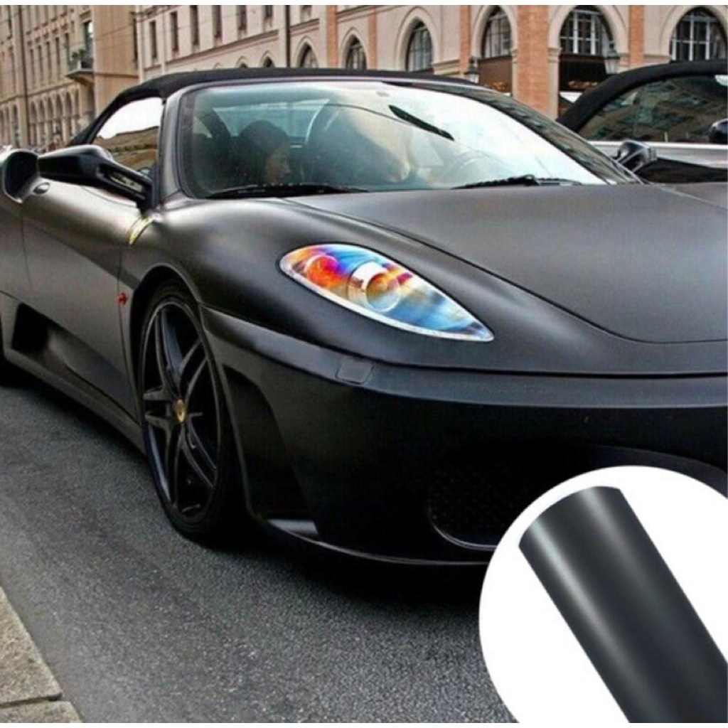 Adesivo Preto Fosco Envelopamento Carro Moto 0,50 X 3m | Shopee Brasil