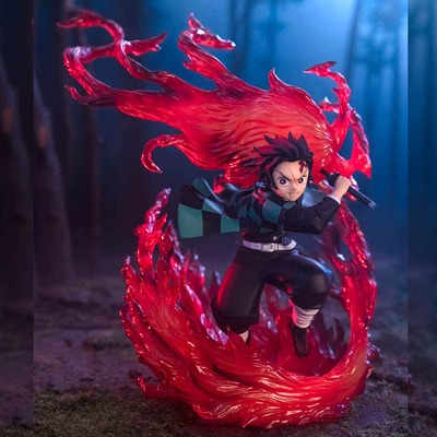 Demon Slayer Kamado Banjirou Fire Battle Ver. Pvc Action Figure Coleção ...