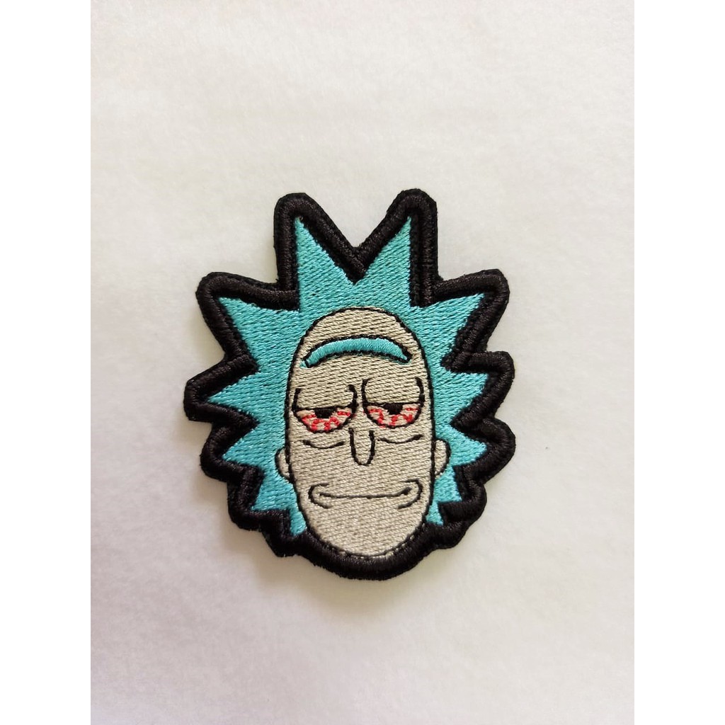 Patch Bordado Termocolante Rick (rick And Morty) | Shopee Brasil