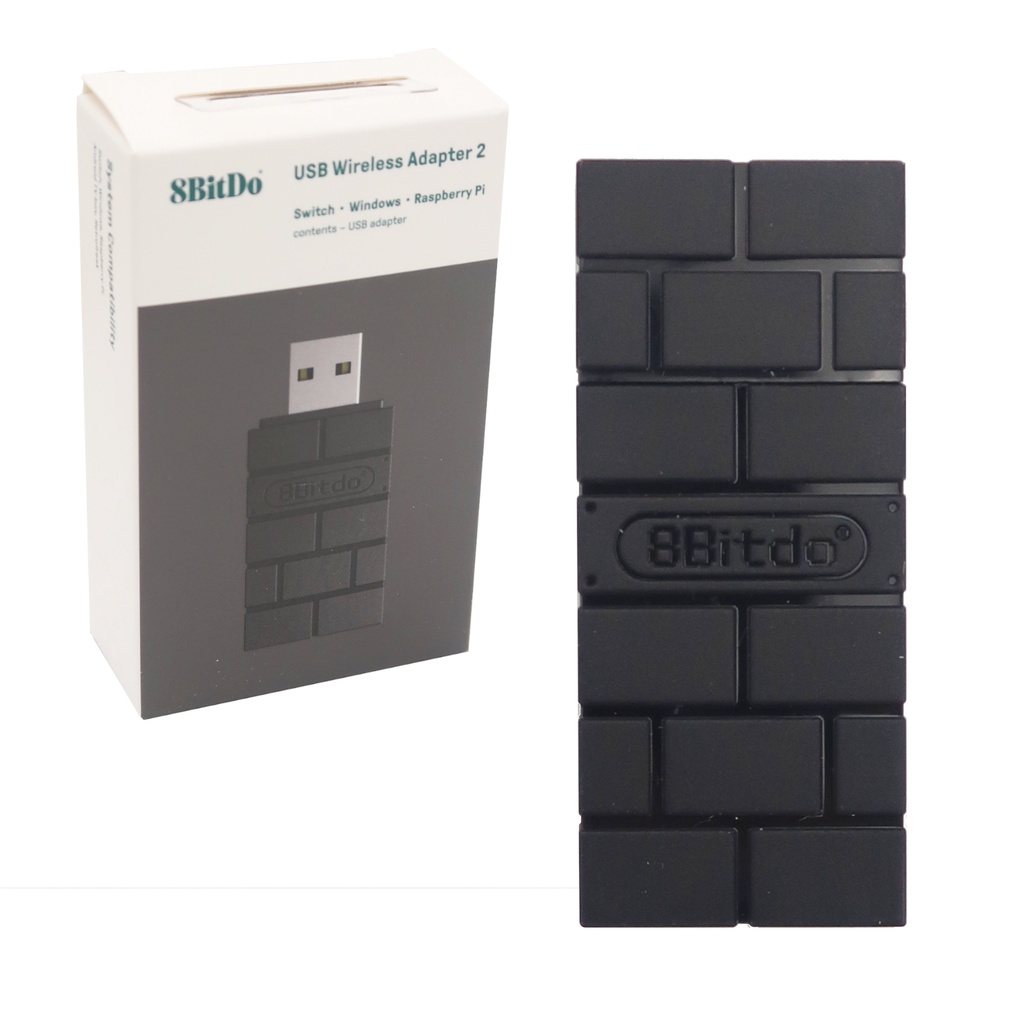 8Bitdo Wireless Controller USB Adapter 2 Para Nintendo Switch/Windows ...