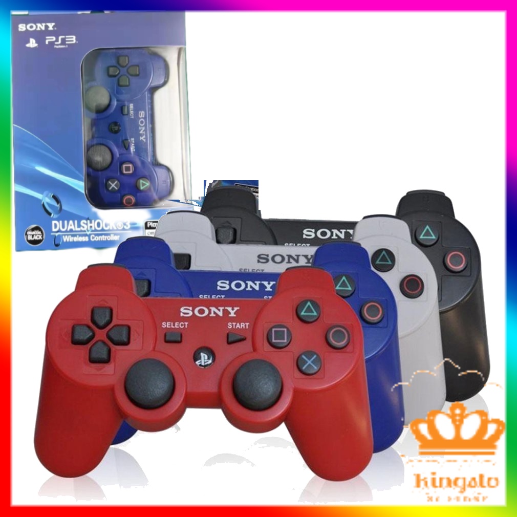 Controle Joystick Dualshock Ps3 Playstation 3 Sem Fio 3 Sixaxis Novo E ...