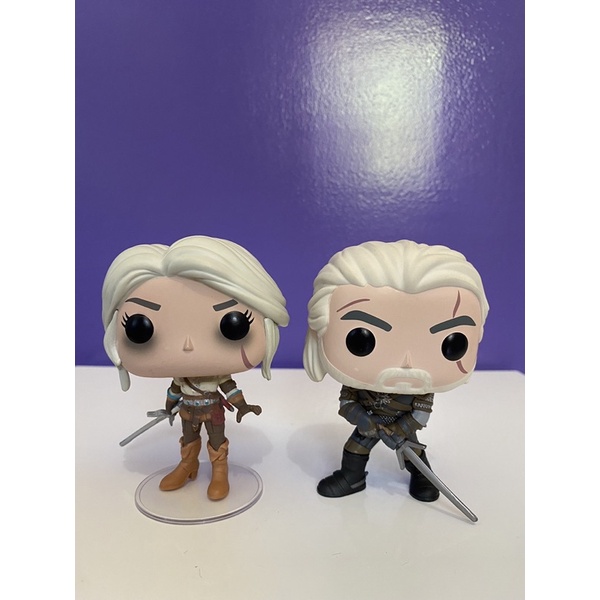 Funko Pop Kit The Witcher Ciri e Geralt Original Sem Caixa - Escorrega ...