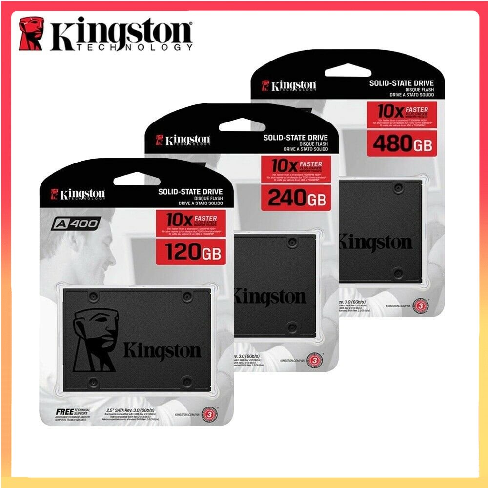 HD SSD Tecnologia Kingston A400 120 GB / 240 GB / 480 GB Ssd Drive De ...