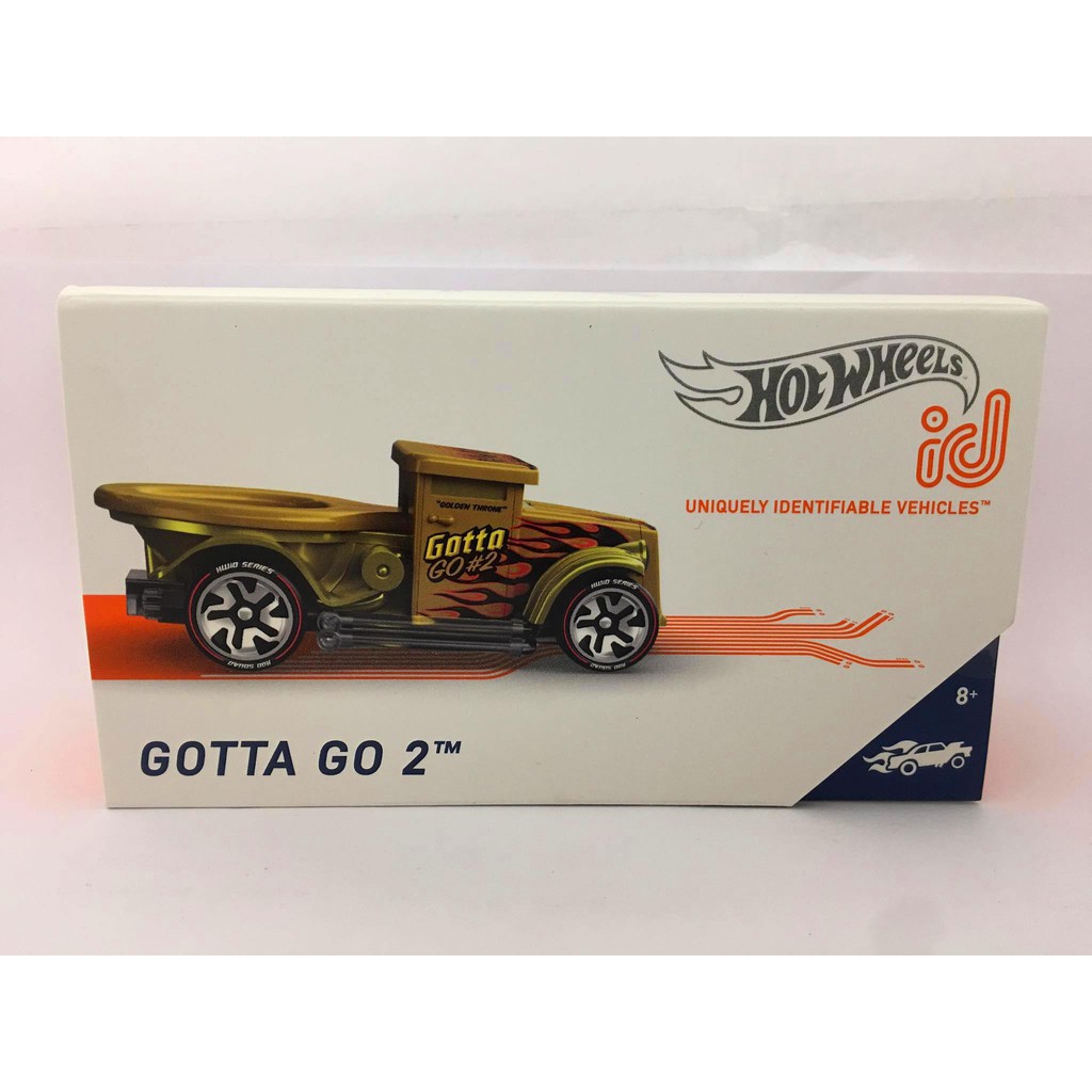 HOT WHEELS - GOTTA GO 2 DOURADO - ID UNIQUELY IDENTIFIABLE VEHICLES ...