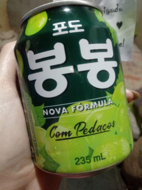 Suco de uva com Pedaços Importado Coreano | Shopee Brasil