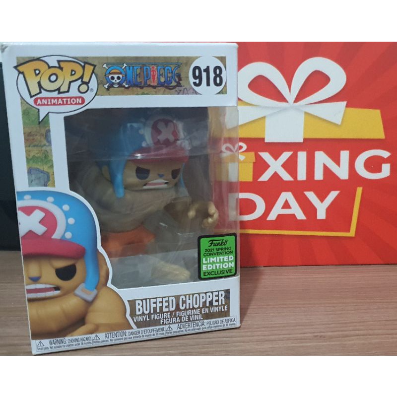 Funko Pop! One Piece Buffed Chopper #918 Original | Shopee Brasil