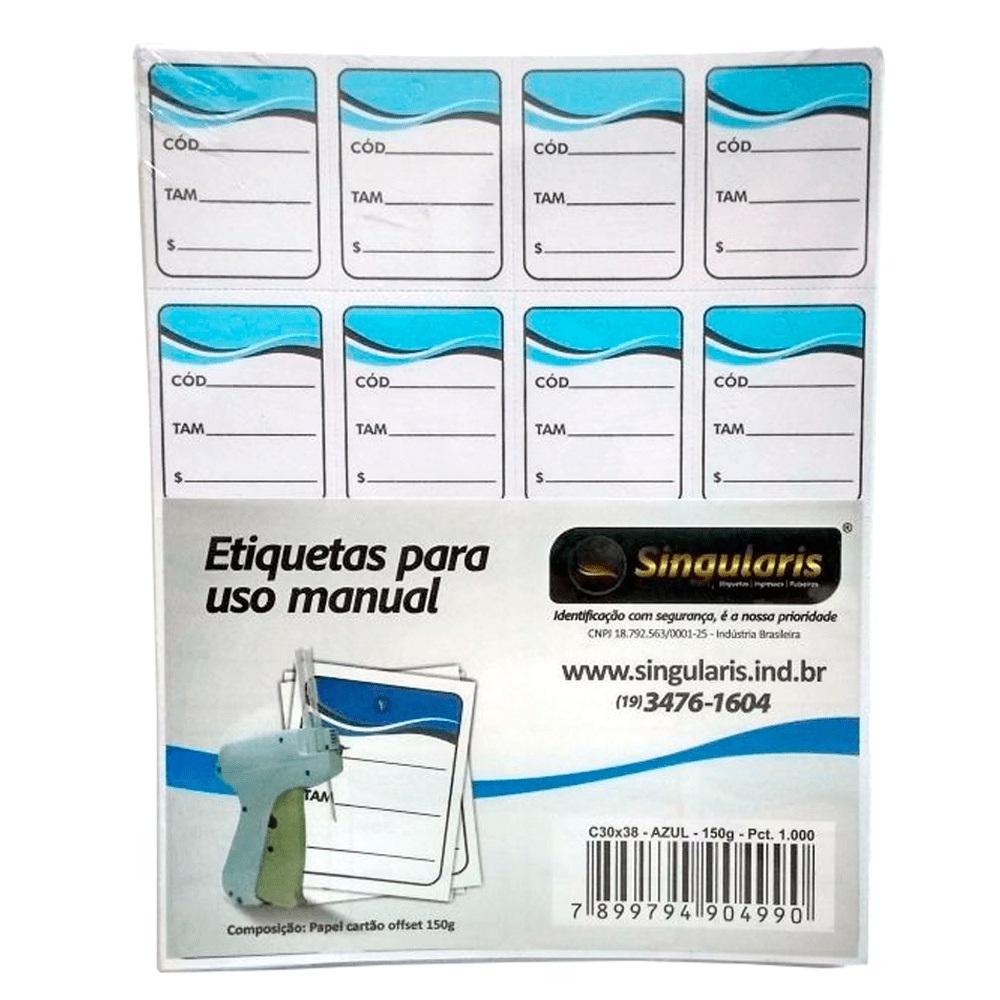 Etiquetas para Produtos e Lojas Tag de Papel com Furo 1.000 unidades ...
