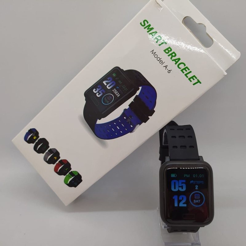 Relógio Smartwatch A6 | Shopee Brasil