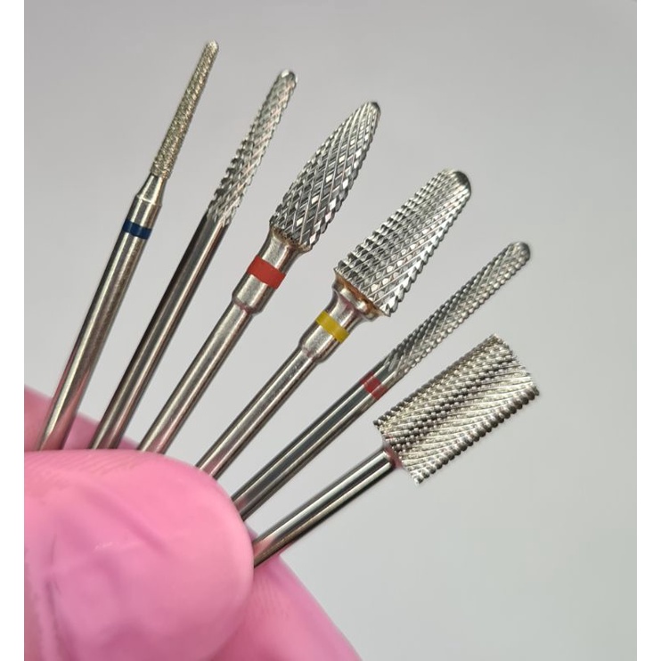 Kit/combo de brocas completo para unhas/alongamento de unha | Shopee Brasil