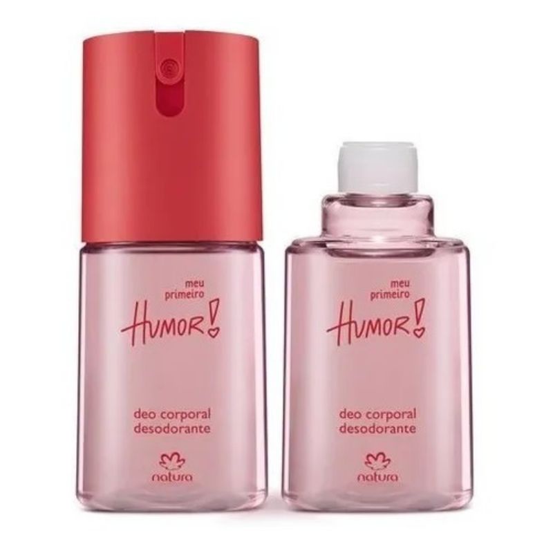 Deo corporal natura meu primeiro humor - 100ml desodorante feminino ...