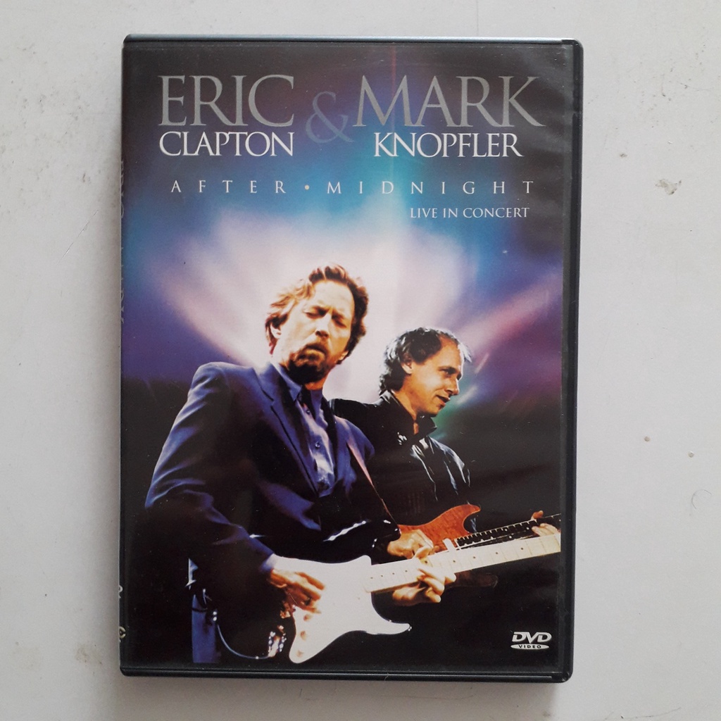 DVD Eric Clapton & Mark Knopfler - After Midnight | Shopee Brasil