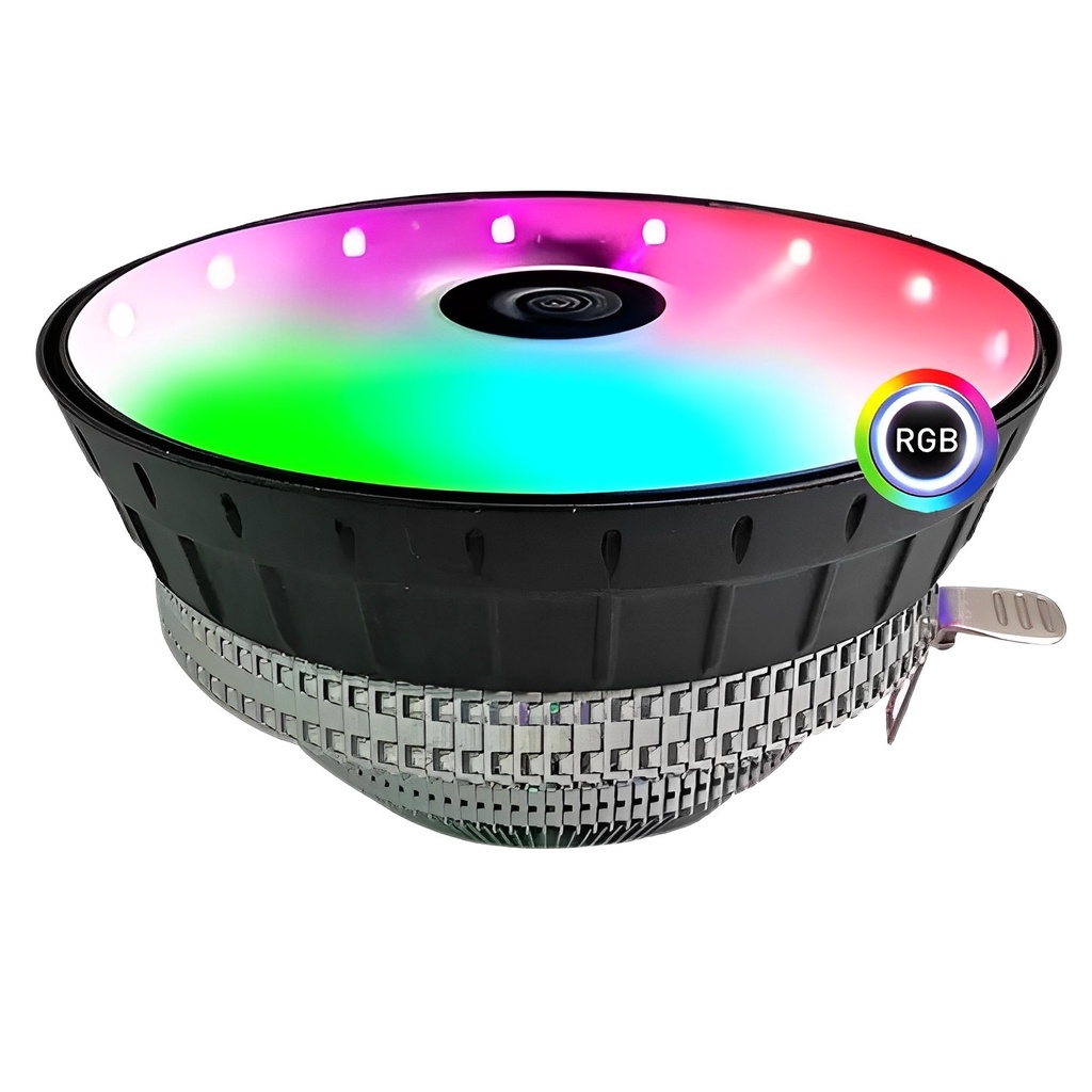 Cooler Universal Para Processador 120mm Intel e AMD LED RGB 1156 1155 ...
