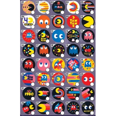 Tazos Pac-Man - Complete sua coleção - Escorrega o Preço