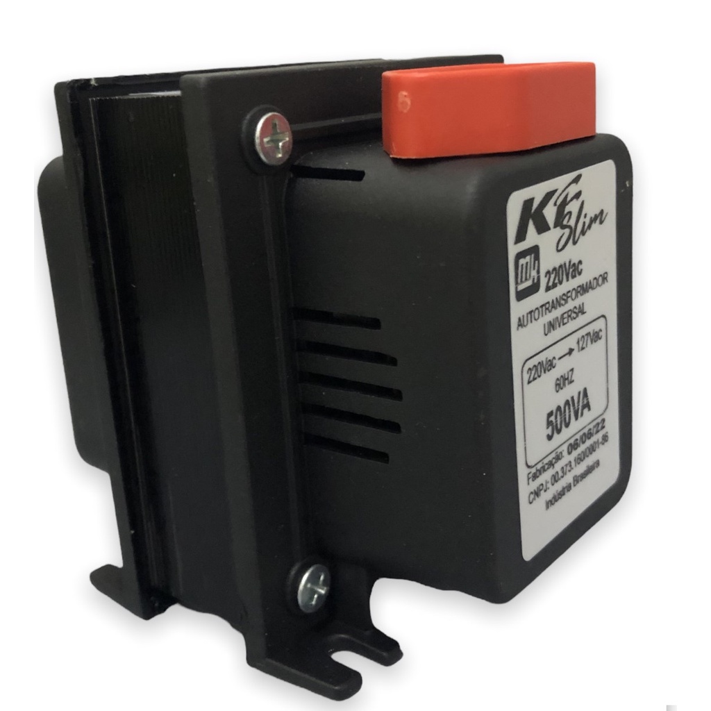 Auto Transformador 500va Conversor Bivolt Voltagem 110 Para 220v E 220 Para 110 Marca KF ...