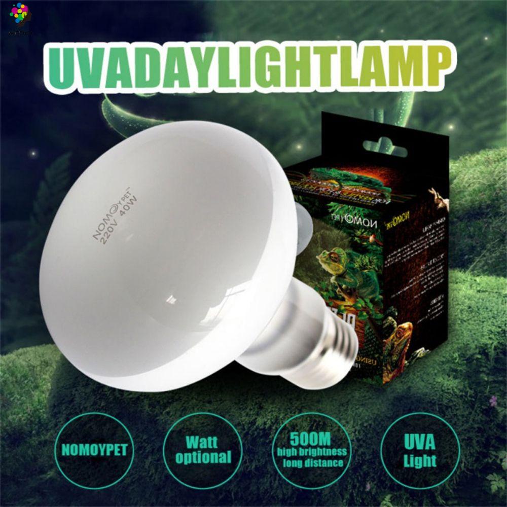 Mioshop Prático UVA+UVB Lizards Lâmpada de Répteis Dia Noturno Lâmpada de Réptil Basking Solar ...