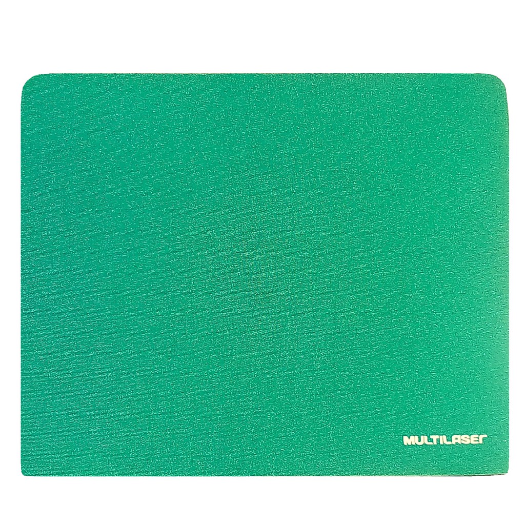 Mouse Pad Básico Verde Multilaser Pequeno 17x22 Cm | Shopee Brasil