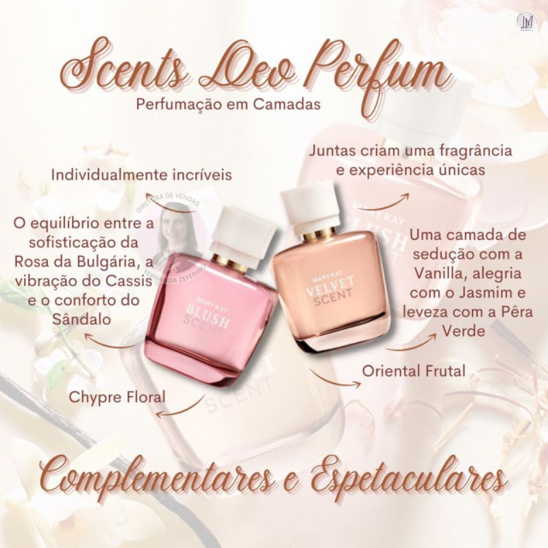 Perfume Velvet Scent e Blush Scent Mary Kay | Shopee Brasil