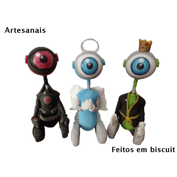 Robo BBB (Big Brother Brasil) artesanais feitos em biscuit Monstro Anjo ...