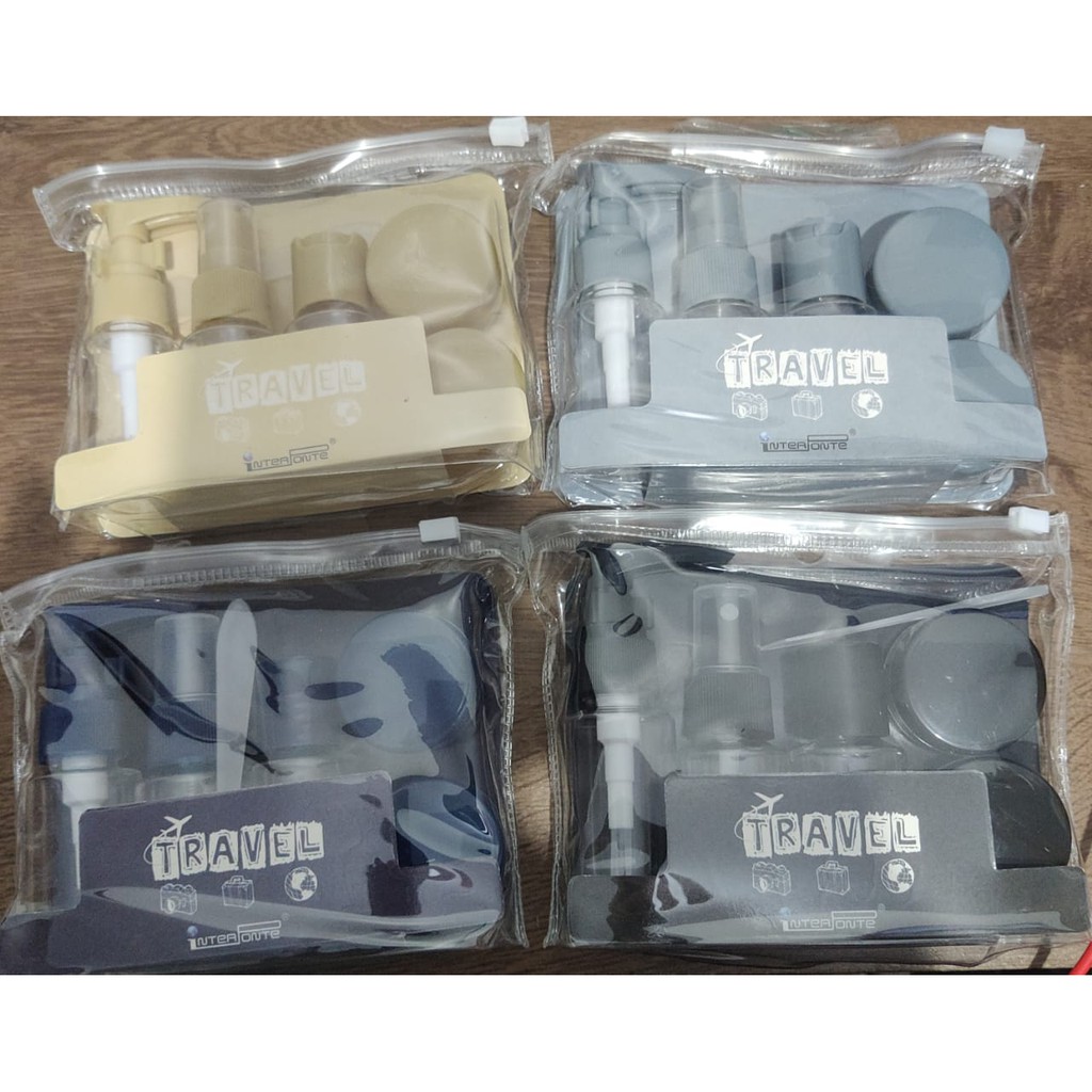 Kit Viagem - Mini Frascos, Potes | Shopee Brasil
