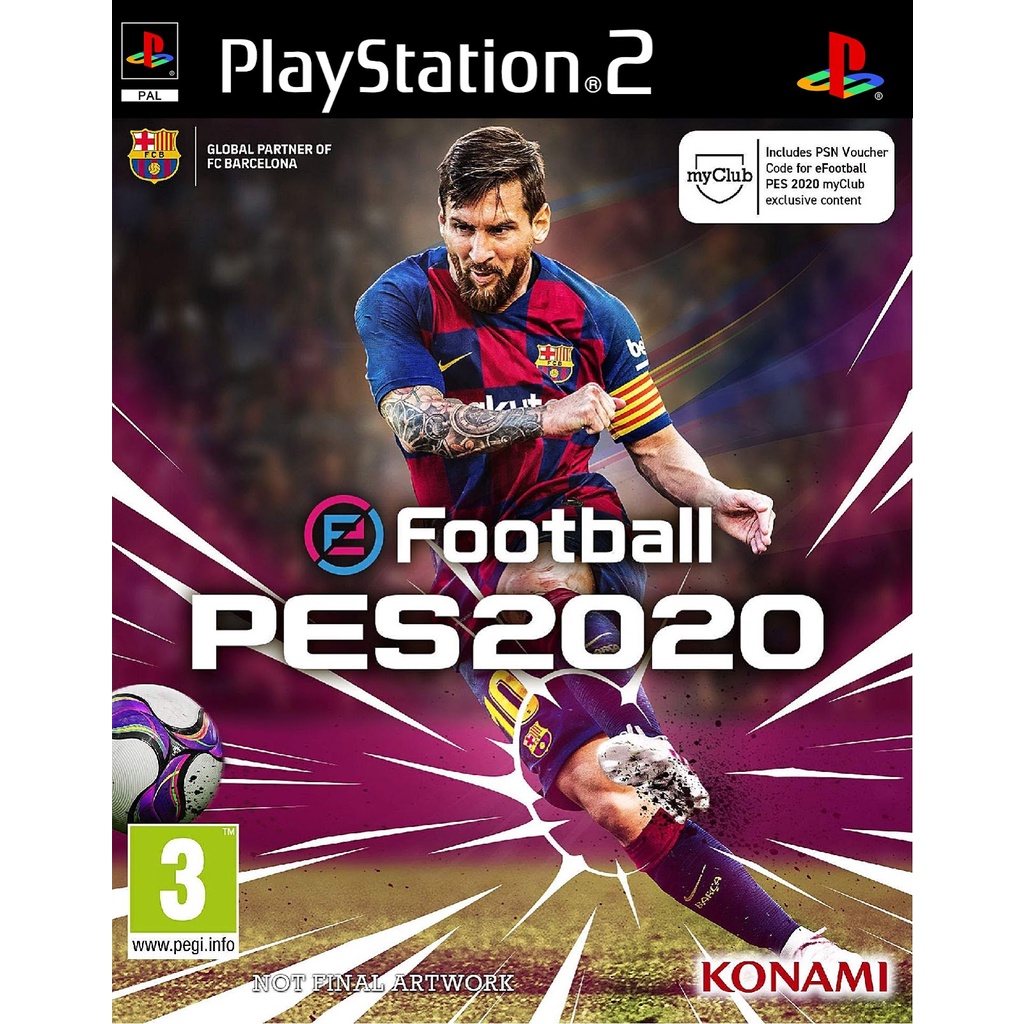 Pes 2020 Ps2 | Shopee Brasil