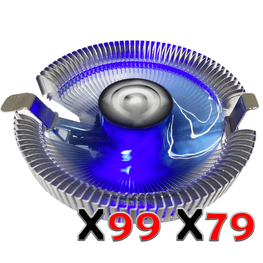 Cooler CPU PC Gamer LED RGB Processador Intel X99 X79 LGA 2011 v3 ...