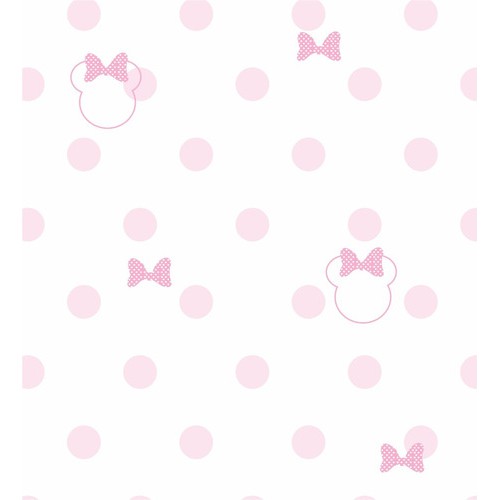 Papel De Parede Adesivo Minnie Rosa | Shopee Brasil