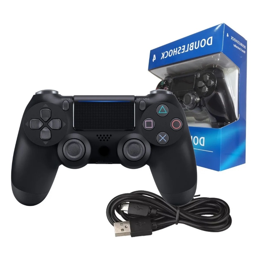 Controle Ps4 Dualshock Wirelless Sem Fio Joystick Manete Compatível ...