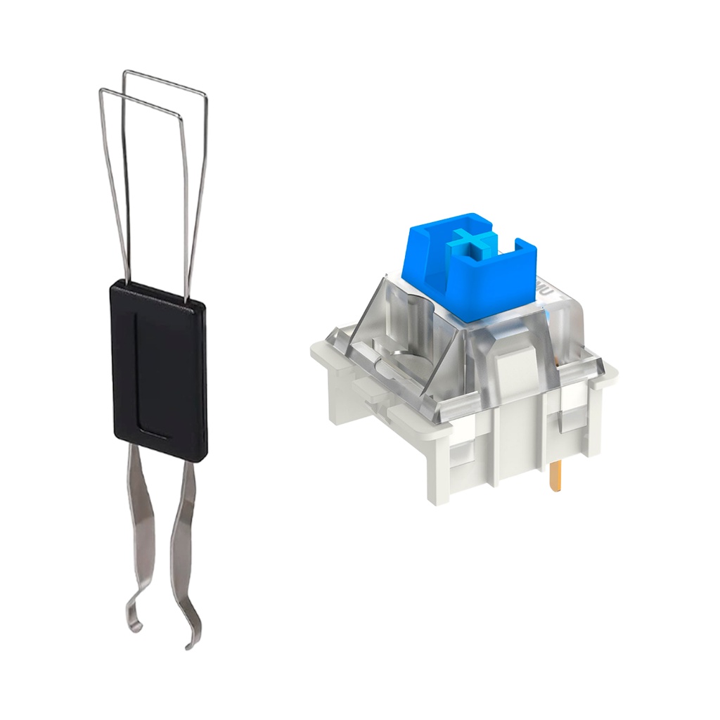 Kit Switch Outemu Azul + Removedor 2 em 1 de Switch e Keycaps - Switch ...