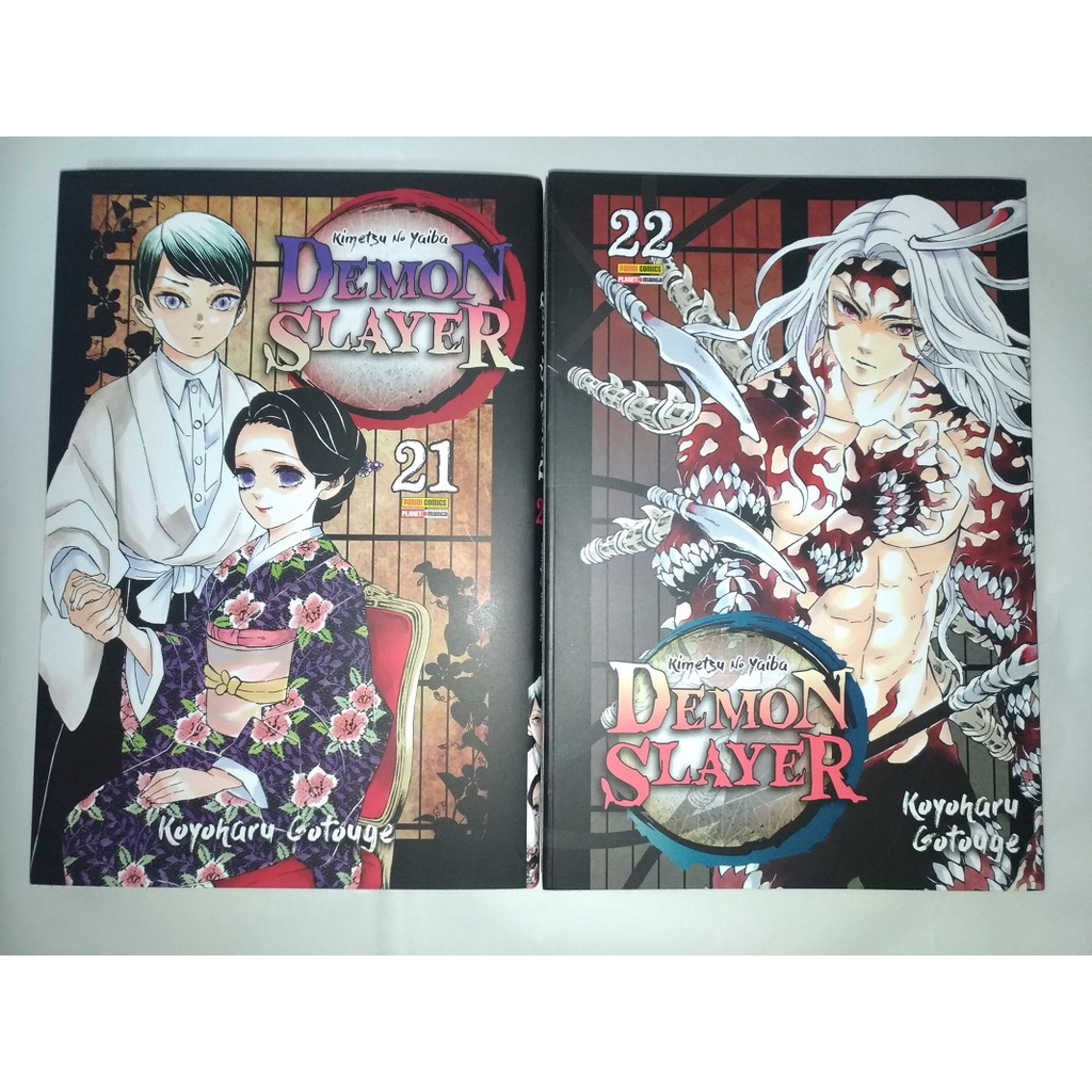 Demon Slayer - Volume 21 ou 22 (Kimetsu no Yaiba) | Shopee Brasil