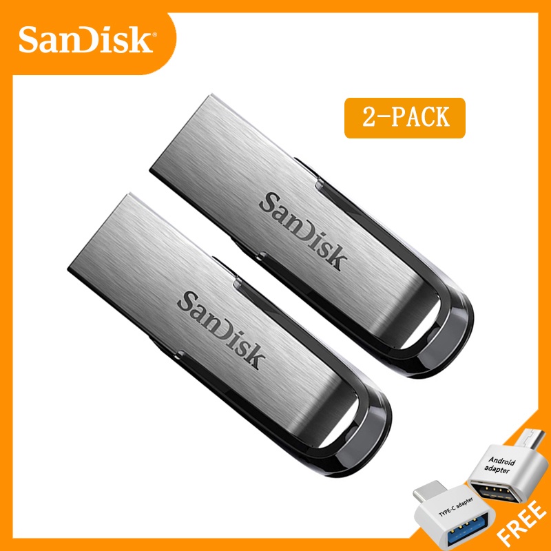 (Pacote Combinado De 2 Peças) Pen Drive Flash USB Sandi 1tb 2tb 128gb ...