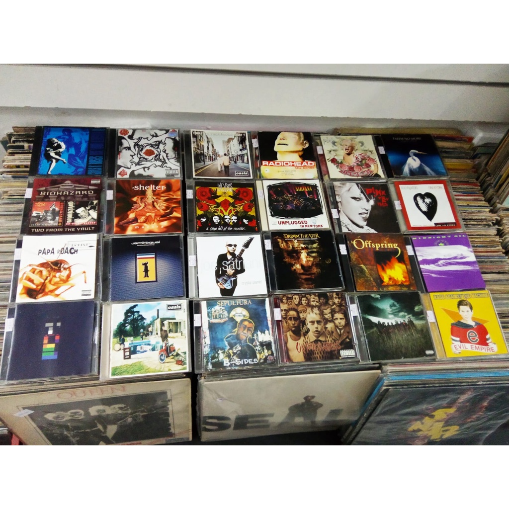 Saldão Cds De Rock (Lote 03 ) Preço Unitário | Shopee Brasil