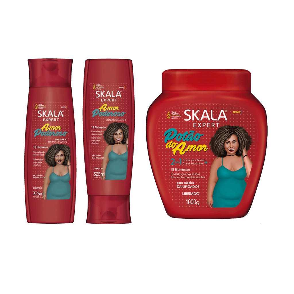 KIT SKALA AMOR PODEROSO - LIBERADO | Shopee Brasil