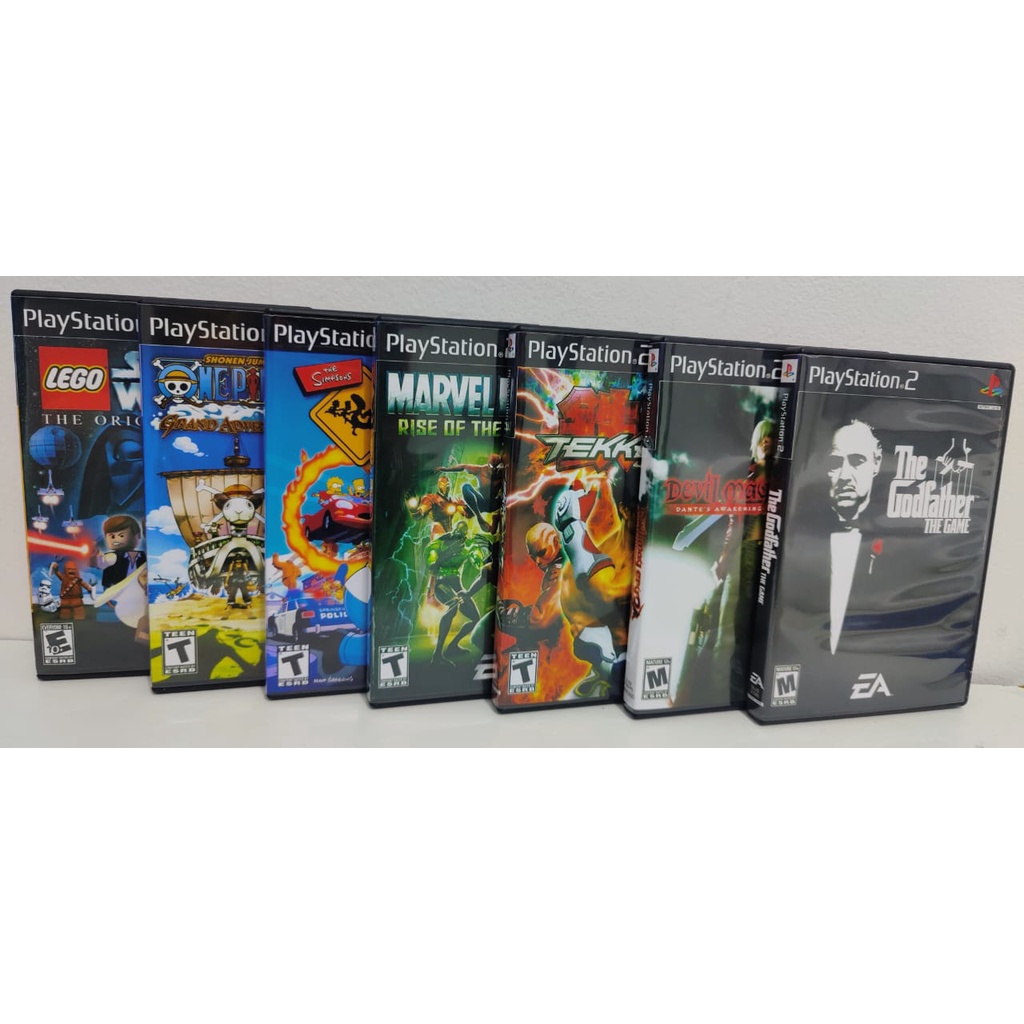 5 Jogos A Escolha - PLAY 2 - Escorrega o Preço