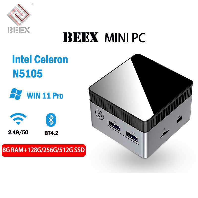 Mini PC Intel Celeron N5105 Processador 11th Geração 8 Gb De RAM 512 ...