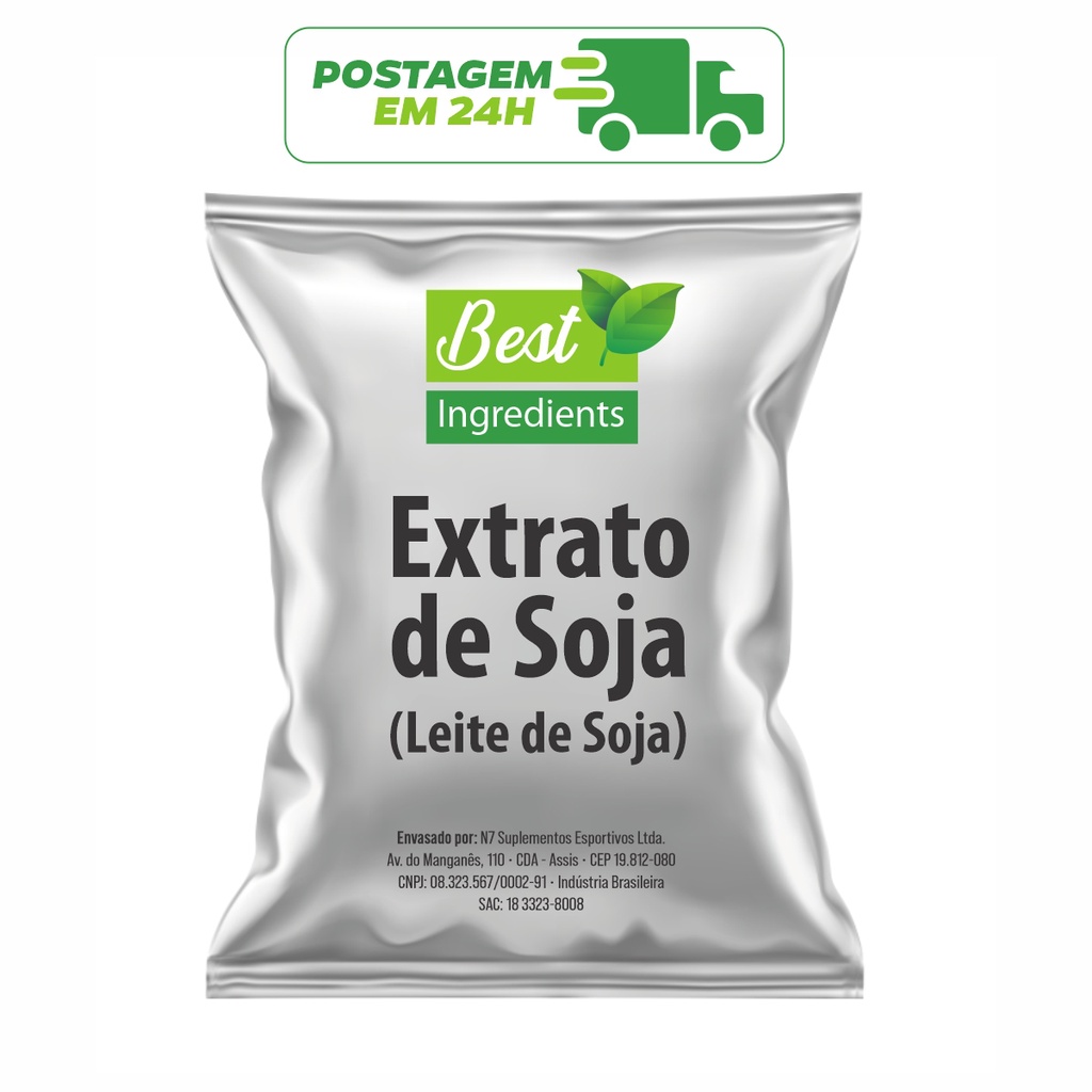 Extrato de Soja em Pó (Leite de soja) – 500g/1kg - Desconto no Preço