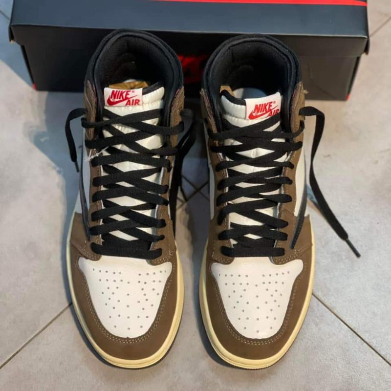 JORDAN 1 SCOTT De Alta TRAVIS Para Meias Gratuitas Feitas Em ...