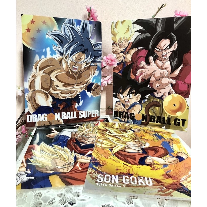 Dragon Ball pasta A4 original importado do Japão | Shopee Brasil