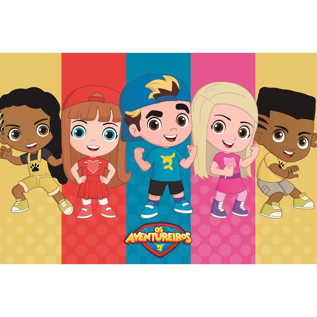Painel Festa Infantil Decoração Luccas Neto Em Os Aventureiros 1,00X0 ...